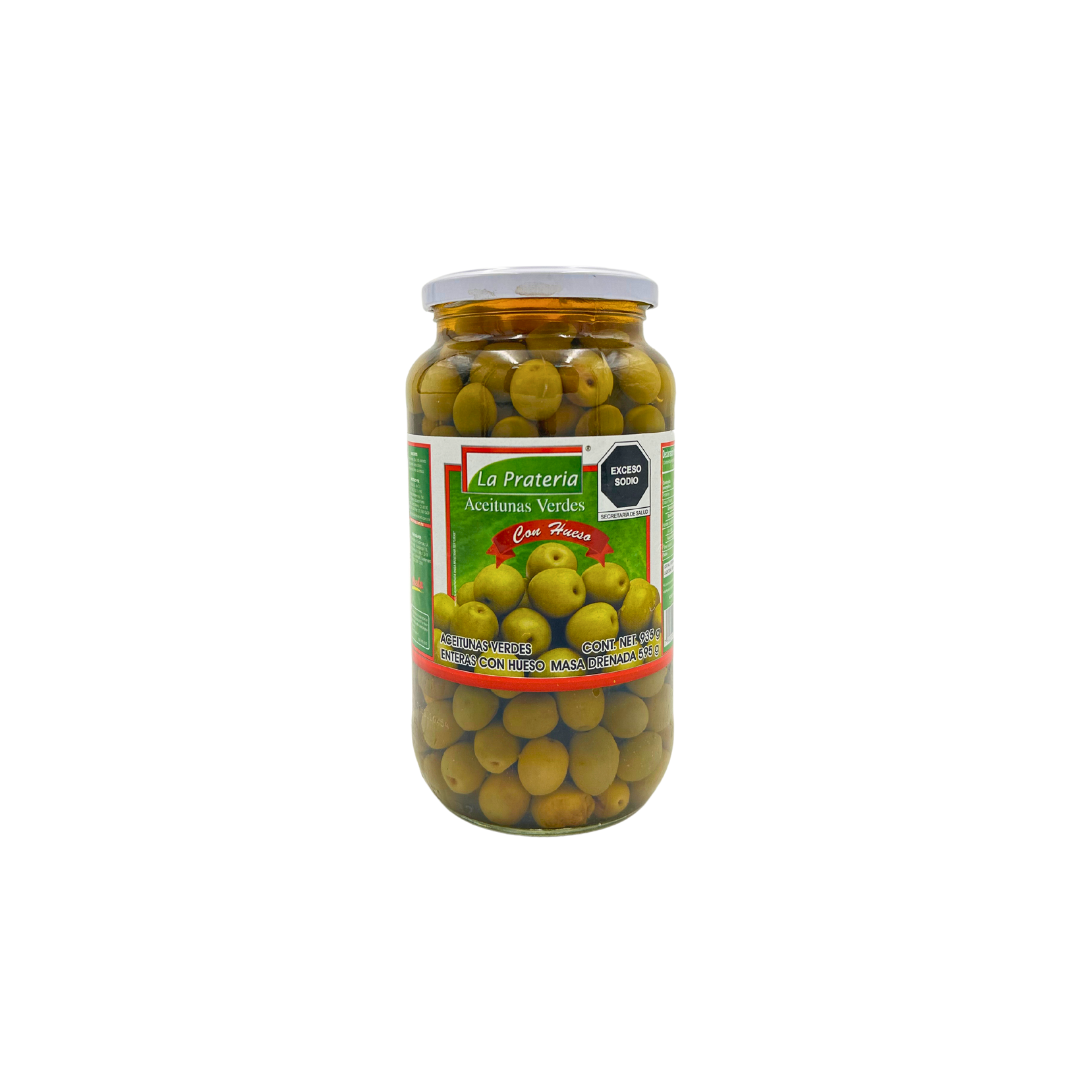 ACEITUNAS VERDES ENT.LA PRATERIA12P/935G - Distribuidora Crisel