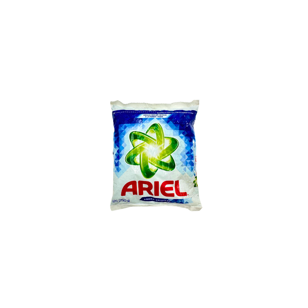 DET.ARIEL REGULAR CJA 48PZS/ 250GRMS - Distribuidora Crisel