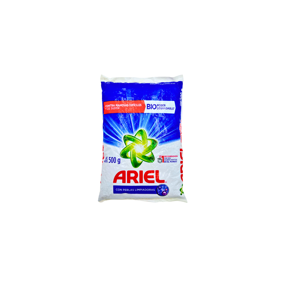 DET. ARIEL REGULAR PWD CJA18./500GRS - Distribuidora Crisel