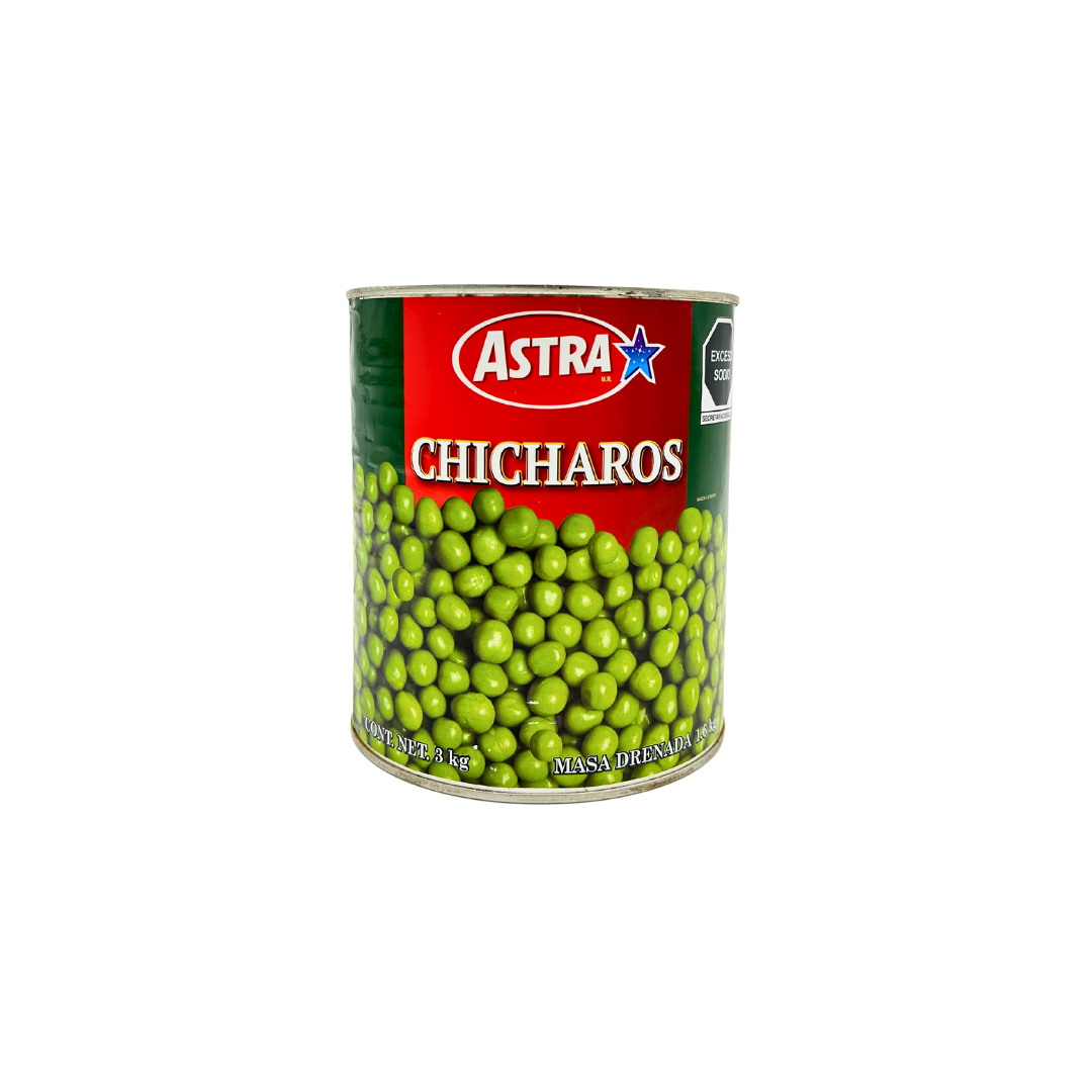 CHICHARO NATURAL ASTRA CJA 6PZ /3KG - Distribuidora Crisel