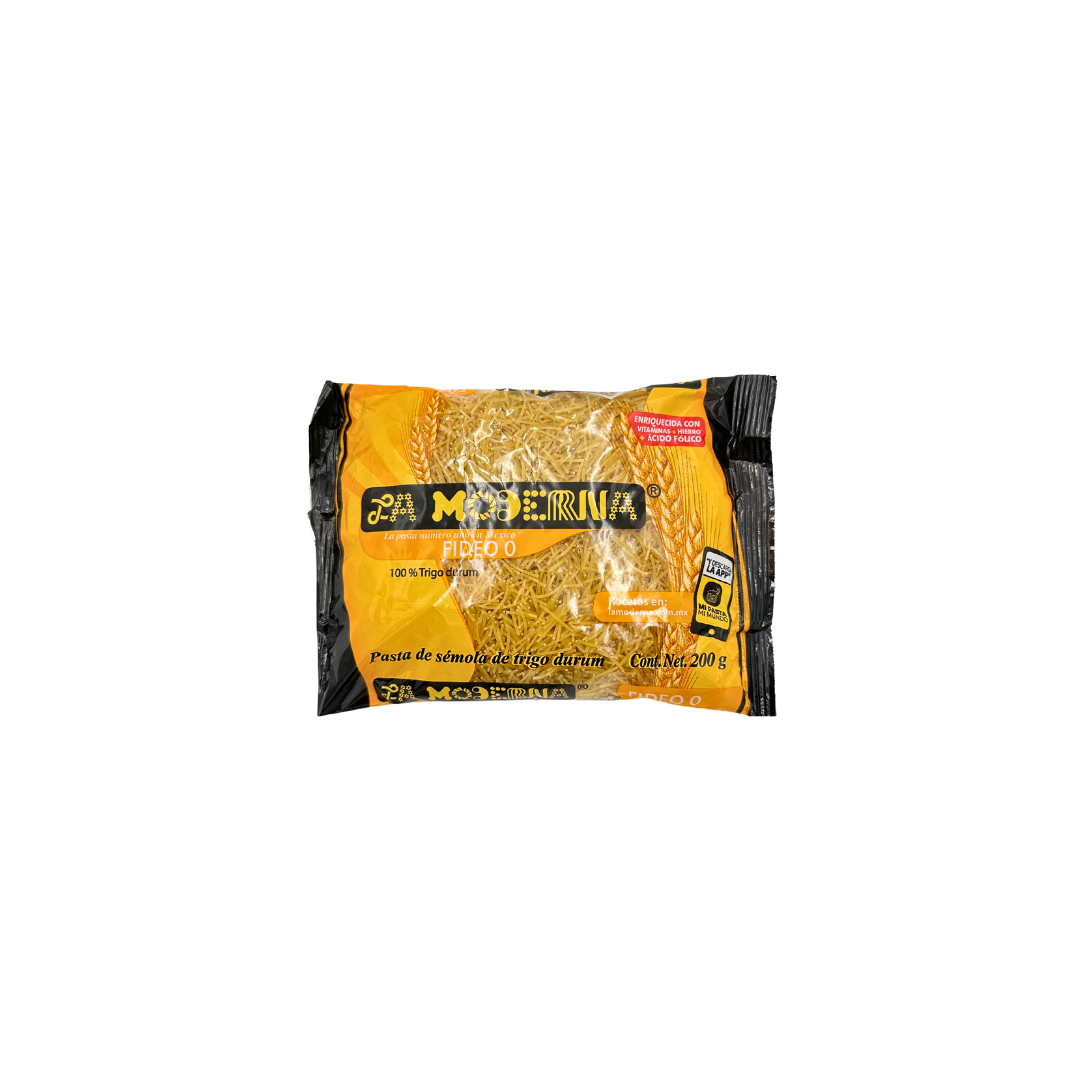 PASTA MOD. FIDEO #0 CJA 20PZS/200GRMS - Distribuidora Crisel