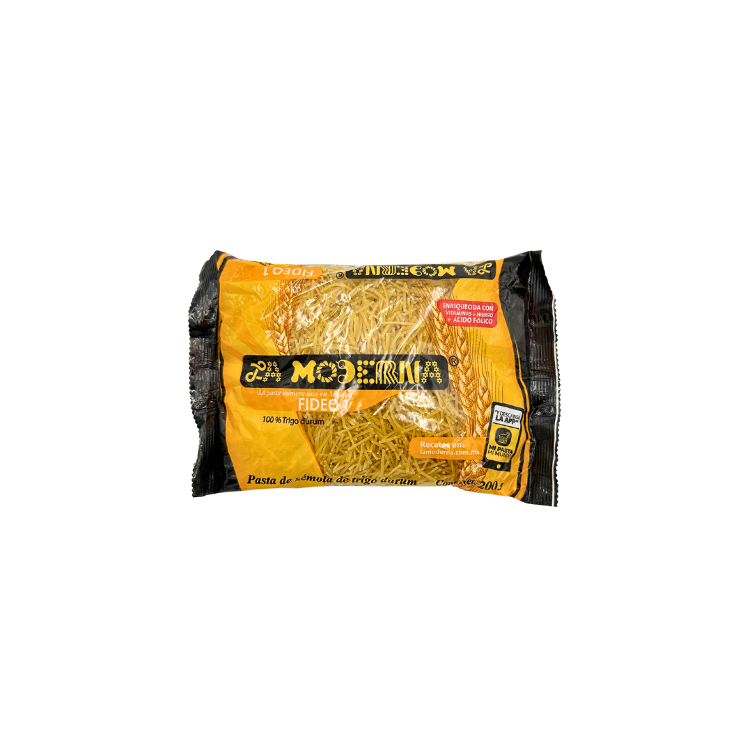 PASTA MOD. FIDEO #1 CJA 20PZ/200GRMS - Distribuidora Crisel
