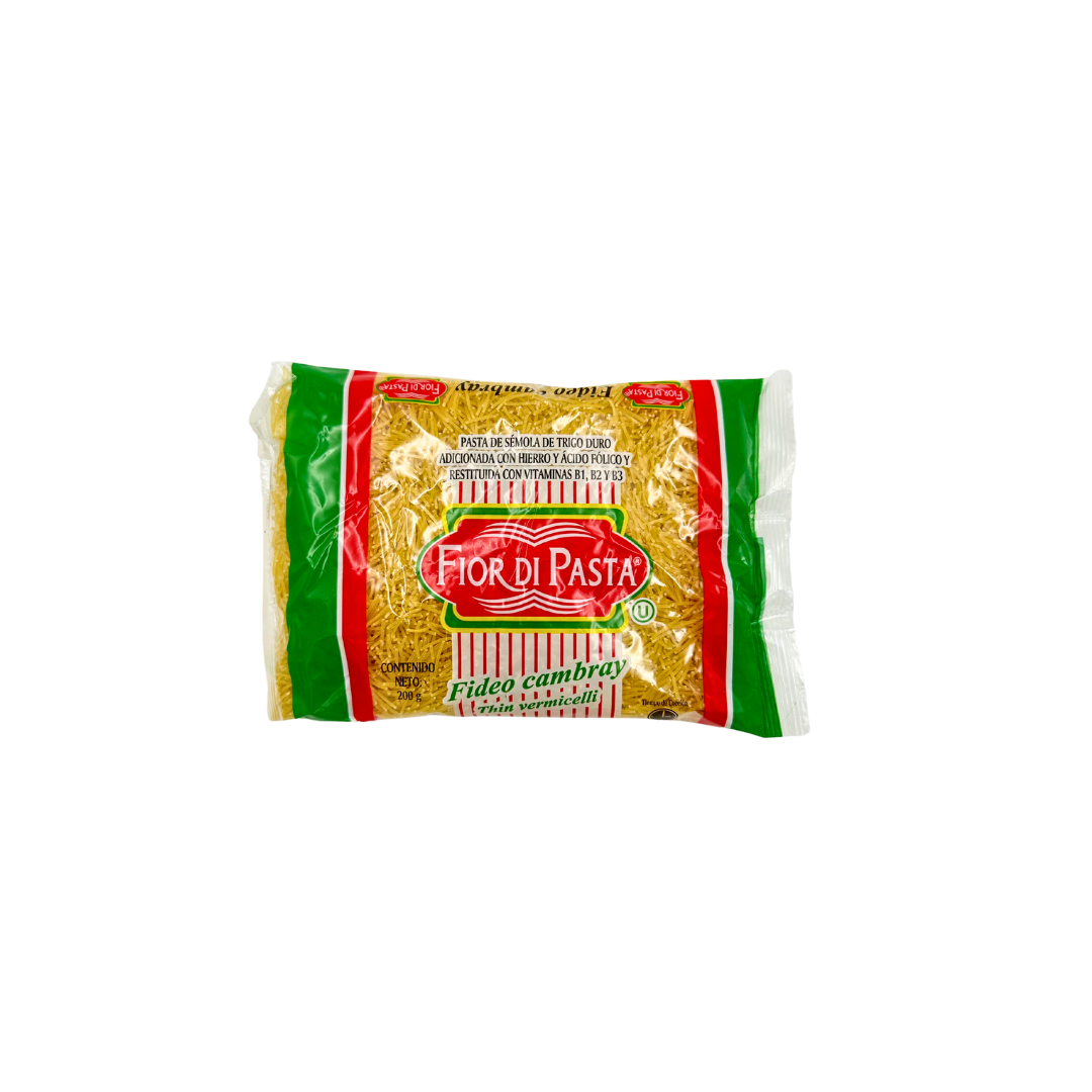 PASTA FIOR D FIDEO-CAMB CJA 20PZS/200GRM - Distribuidora Crisel