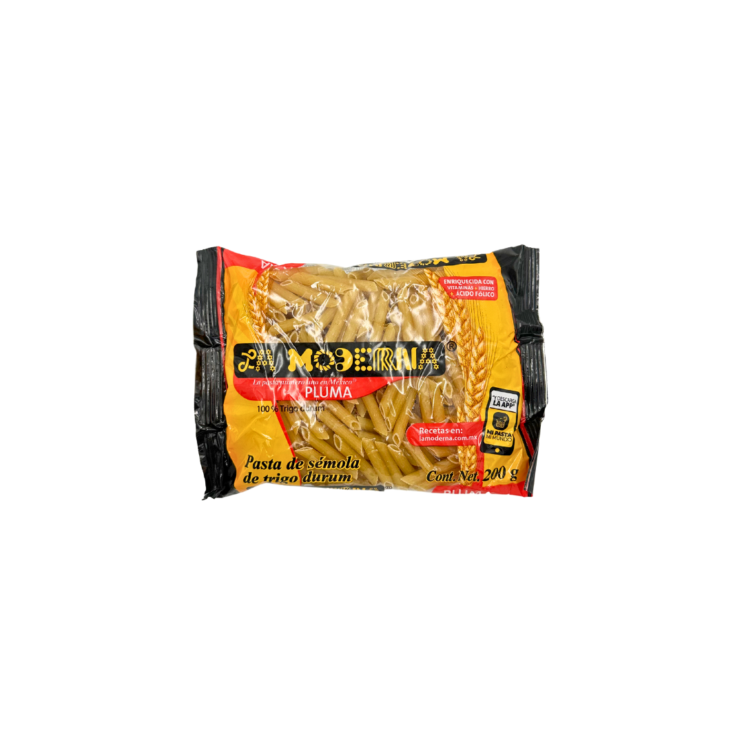 PASTA P/SOPA MOD.PLUMA PLUMILLA 20/200GR - Distribuidora Crisel